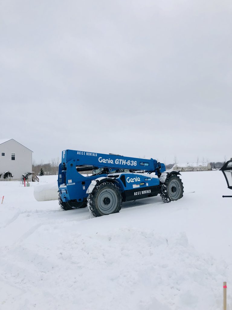 Full Size Telehandler Rental | rent a telescoping forklift | Lansing, Mi