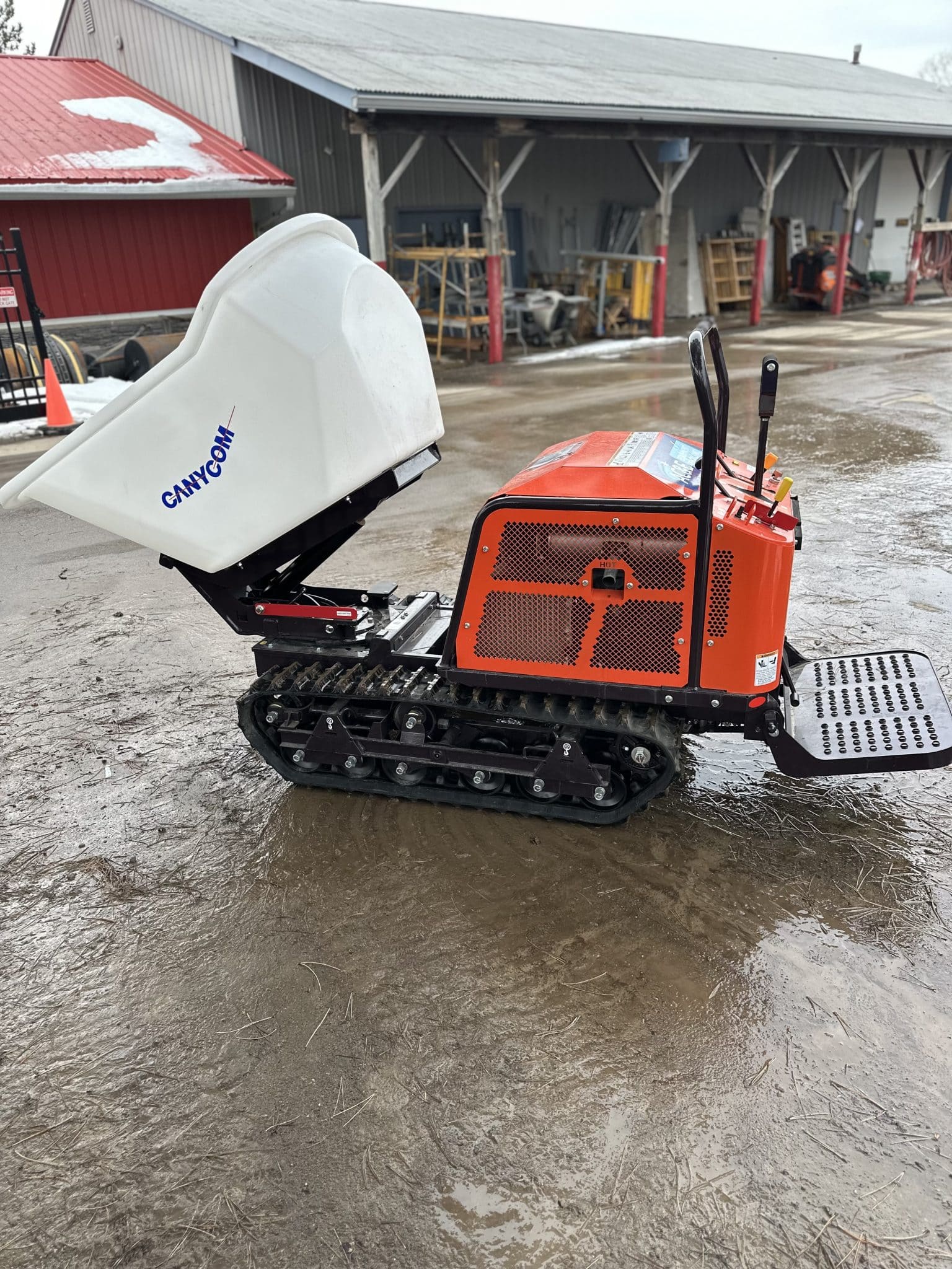Track Concrete Buggy, Pivot Dump | AC&E Rentals